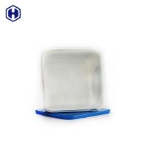 China 3L IML Plastic Cookie Tubs with Square Lid - 19.5cm Food Grade PP Container for Snack Packaging for sale
