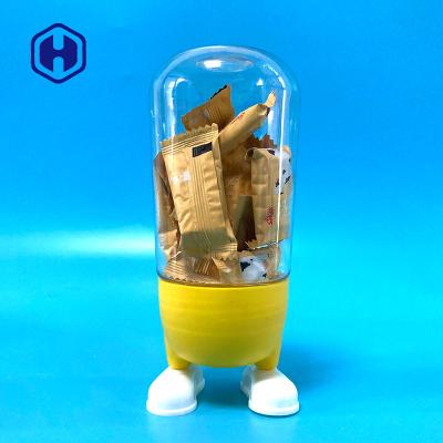 중국 LID와 봉인한 냄새 증명 귀여운 330ML 플라스틱 쿠키 항아리 판매용