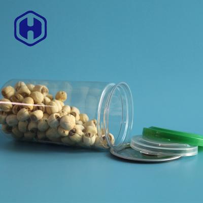 중국 211# 440 밀리람베르트 투명 플라스틱 깡통 시드 초콜릿 비스킷 바 쉬운 개구 단 PET이 할 수 있습니다 판매용