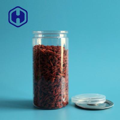 중국 211# 440 밀리람베르트 투명 플라스틱 깡통 시드 초콜릿 비스킷 바 쉬운 개구 단 PET이 할 수 있습니다 판매용