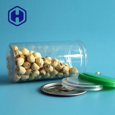 중국 211# 440 밀리람베르트 투명 플라스틱 깡통 시드 초콜릿 비스킷 바 쉬운 개구 단 PET이 할 수 있습니다 판매용