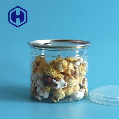 China Dried Pork Beef Jerky Clear Plastic Cans Leak Proof 540ml 99mm for sale