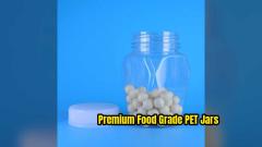 Custom Food Grade PET Jars for Premium Food Packaging