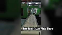 Premium PET Plastic Jar Manufacturing ODM