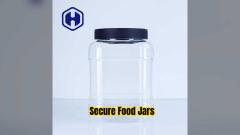 Food Grade PET Jars For Packaging