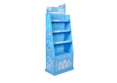 Cina Le esposizioni di pavimento riciclabili lucide del cartone vendono al dettaglio per i prodotti dei bambini in vendita