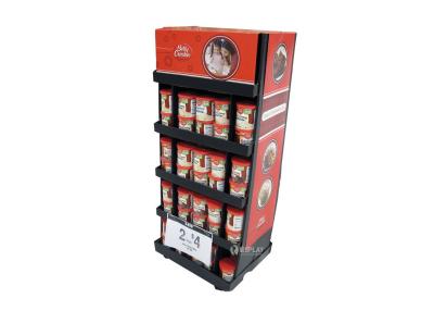 Cina Banchi di mostra promozionali del cartone variopinto di pop-up per gli spuntini in vendita