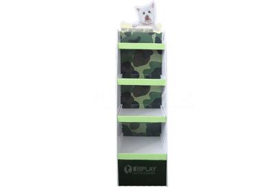Cina Esposizione dei supporti del cartone dell'alimento per animali domestici, banchi di mostra al minuto del punto di vendita in vendita