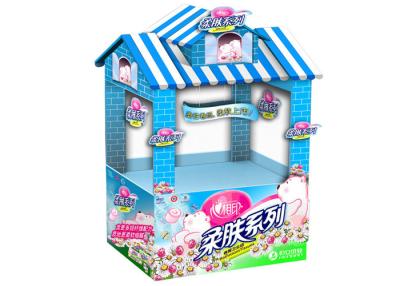 China Promotion Product Floor Standing POS  Display Rack for tampon for sale