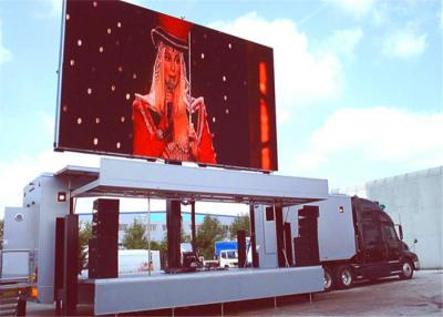 Cina Schermo mobile dell'alluminio HD IP65 LED del segno all'aperto LED del camion con l'angolo di visione 140° in vendita