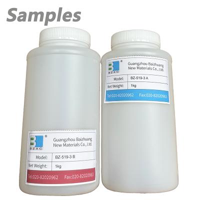 China Waterproofing Bendable Transparent PU Potting Compound For LED Strip Connector BZ-519-3 for sale