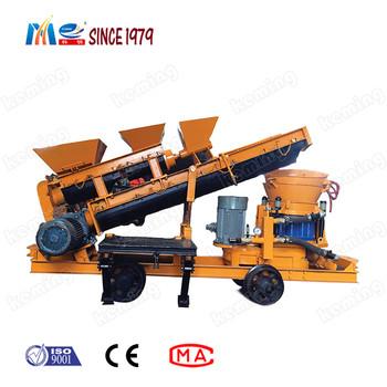China Stable KEMING Dry Mix Shotcrete Machine With Feeder For Hydroelectric Works for sale