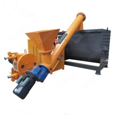 China Heavy Duty Diesel Foam Concrete Pump 0.35M3 Hopper 120M Max Delivery 15Kw Motor for sale