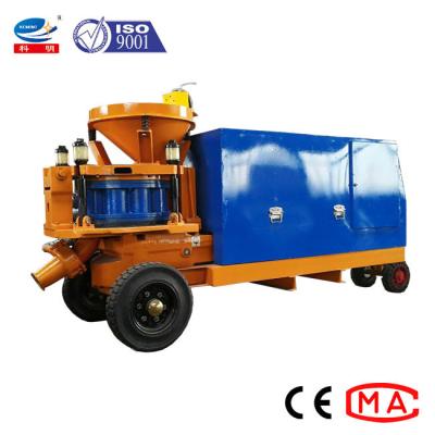 Cina 3 M3/H Wet Concrete Jet Shotcrete Machine Pit Protection Project KSP Diesel Engine in vendita