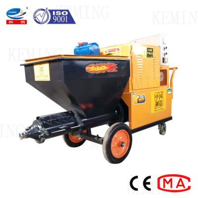 China 7.5kw Motor Cement Grouting Pump Cement Plastering Machine For Paint 1.8 - 7.0mpa Pressure for sale