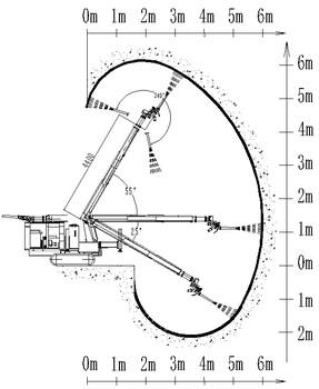 Cina Macchina bagnata asciutta del robot dello Shotcrete dello spruzzatore KPC dello scarico per la miniera di carbone in vendita