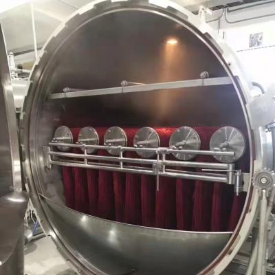 Cina Tipo di Spra del riscaldamento di vapore di Hank Yarn Dyeing Machine SS316L HTHP in vendita