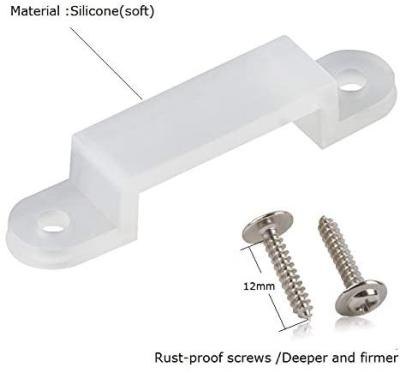 Cina Supporto 2835 della clip della striscia principale silicone 5050 accessori della luce di striscia di 12mm LED in vendita