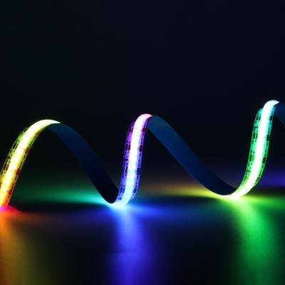 Cina DC12V 24V RGB COB 630LEDs/M High Density Super Bright Flexible LED Strip in vendita