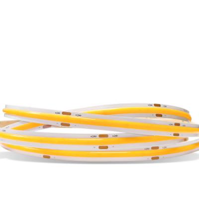China Personalize a luz de tira conduzida da espiga de Logo Dc 24v 12v cor amarela flexível à venda