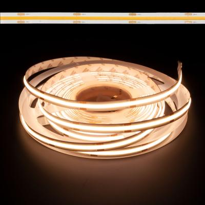 China Warm White Led Strip Cob 504led 3000k 5 Meter 24v Ip20 Cri 90 à venda