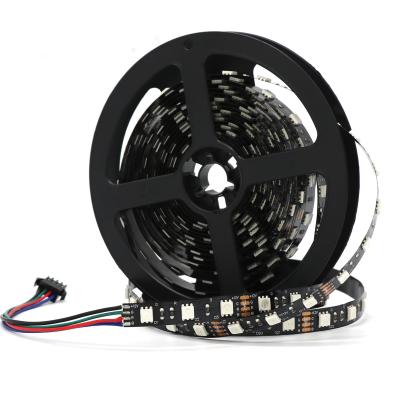 Cina 5m 5050 Rgb 300 hanno condotto il PWB del nero della striscia principale 22LM Ip67 24v delle lampade fluorescenti in vendita