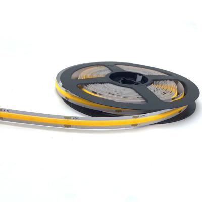 中国 90ra Ip65の適用範囲が広い穂軸LEDのストリップ640led 5mのこはく色色によって導かれるストリップRoHS 販売のため