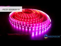 120 Chips 5050 RGB LED Strip Lights 20lm Color Changing Led Ribbon
