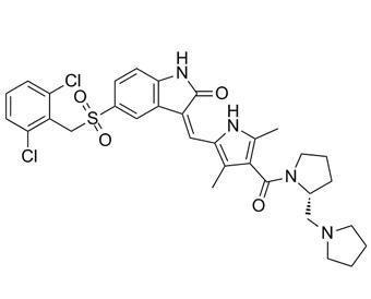 Cina PHA-665752 cas 477575-56-7 in vendita