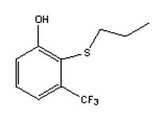 Cina (2-propylthio) - 3 - fenolo (di trifluorometil) in vendita