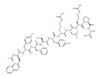 Cina Cetrorelix cas 120287-85-6 in vendita