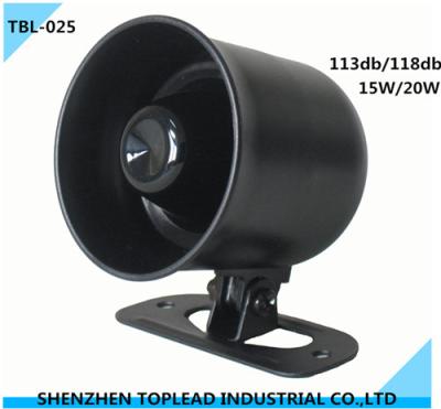 China 1/6 Tone DC6-15V 1or 6 Tone Car Reversing Backup Alarm, 15W/20W/25W Car Security Siren Warning Horn with CE for sale