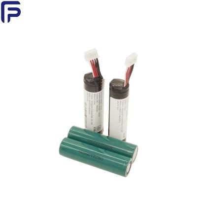 Cina 3,7 il litio Ion Battery Pack 3000mAh 300 del PVC di V cicla la dimensione su misura in vendita