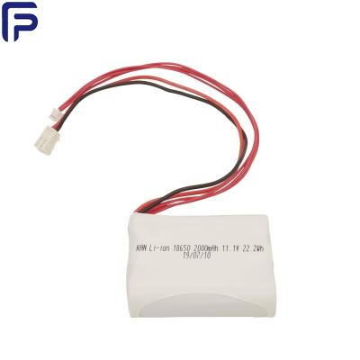 Cina 2000mAh litio ricaricabile Ion Polymer Battery Pack 11.1V 22.2Wh per la spazzatrice elettrica in vendita