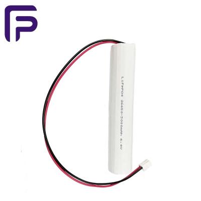 Cina Bianco della batteria agli ioni di litio del PVC 6.4V LiFePO4 26650 3000mAh per dispositivo medico in vendita
