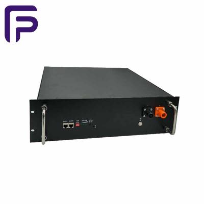 中国 エネルギー蓄積装置のための51.2V 50AHの棚Lifepo4のバッテリー・モジュール 販売のため