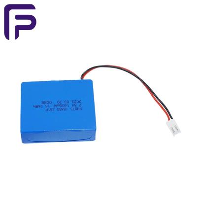 Cina 18650 ciclo profondo ad alta temperatura della batteria al litio 9.6V 1600mAh in vendita