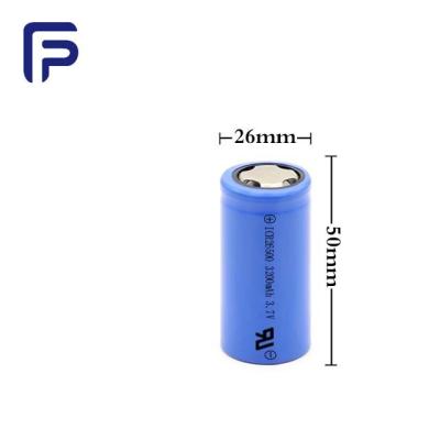 Cina 26500 all'aperto Li Ion Battery ricaricabile 3.7V 3200mAh per il controllo solare delle iluminazioni pubbliche in vendita