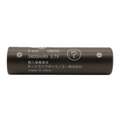 Cina Batteria al litio ad alta temperatura della torcia, batteria ricaricabile dell'ncr 3400mah 18650 in vendita
