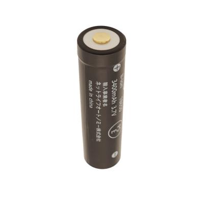 Cina Batteria al litio ad alta temperatura della torcia, batteria ricaricabile dell'ncr 3400mah 18650 in vendita
