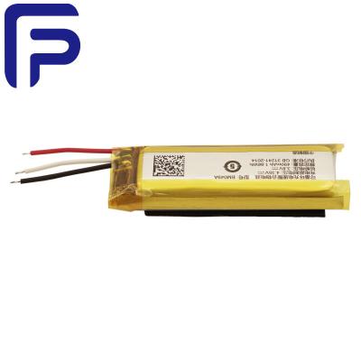 Cina Litio ricaricabile Ion Batteria Pack, ODM della batteria 510mAh 3.8V della cuffia avricolare di Bluetooth in vendita