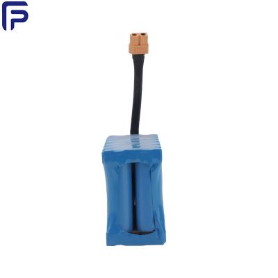 China NCR 18650 Li Ion Batterij Pack, 7.4V-Navulbaar Batterijpak 17500mAh Te koop