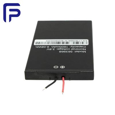 Cina Batteria ricaricabile del polimero dello ione di Li da 3,8 V 563968, accumulatore agli ioni di litio con il PWB in vendita
