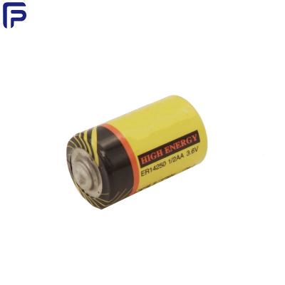 Cina ER14250 batteria al litio ad alta temperatura 2600mAh 3.6V 85 gradi in vendita
