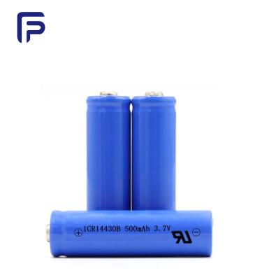 Cina 14500B un litio Ion Batteria, Materialee da 3,7 volt del PVC della batteria ricaricabile 700mAh in vendita