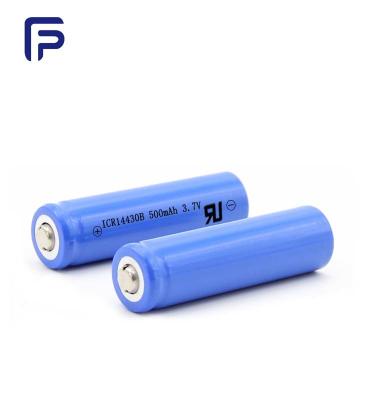 Cina 14500B un litio Ion Batteria, Materialee da 3,7 volt del PVC della batteria ricaricabile 700mAh in vendita