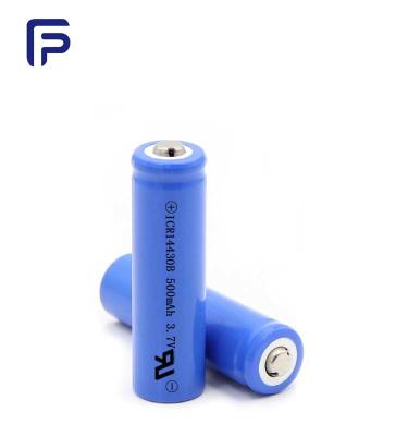 Cina 14500B un litio Ion Batteria, Materialee da 3,7 volt del PVC della batteria ricaricabile 700mAh in vendita