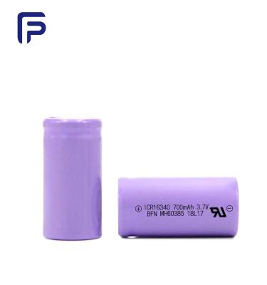 Cina Batteria leggera istantanea 700mAh 3.7V 16340C del ciclo profondo ricaricabile in vendita