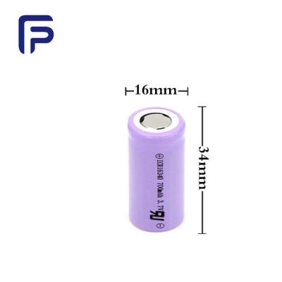 Cina Batteria leggera istantanea 700mAh 3.7V 16340C del ciclo profondo ricaricabile in vendita