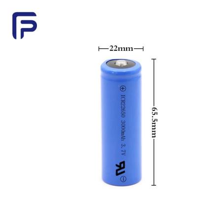 Cina certificato leggero istantaneo del CE UN38.3 ROHS di Ion Batteria Cells 3000mAh 3.7V del litio 22650C in vendita